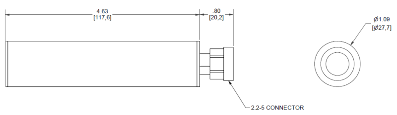 TK-610MG - Termination, Low PIM, 350-5925Mhz 10W 2.2-5-M