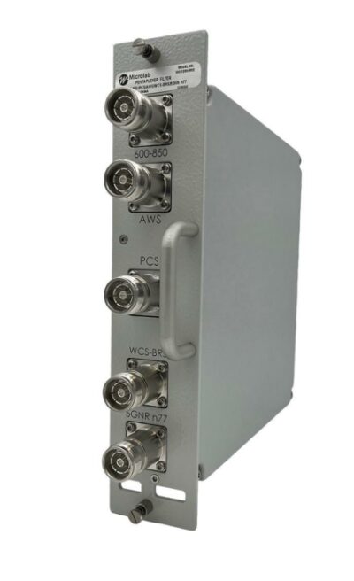 Modular Pentaplexer 600-850/PCS/AWS/WCS-BRS/5GNR n77