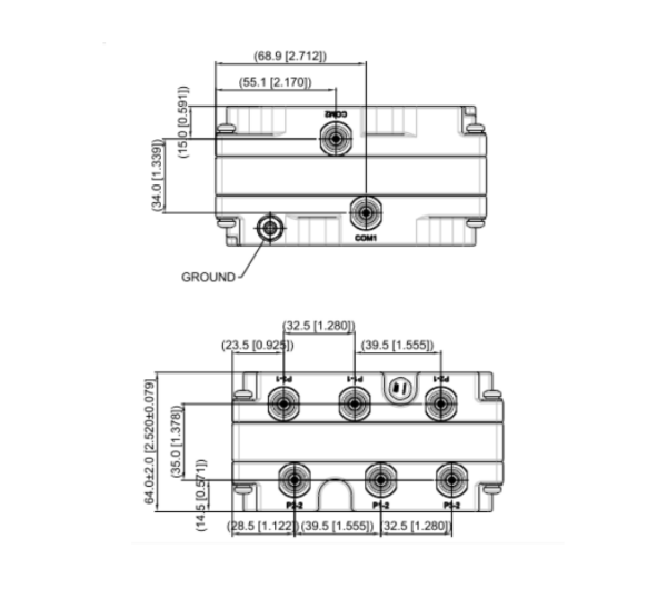 Microlab BK-3104T Dual Triplexer: PCS/AWS/(WCS, 2.5/BRS, C-Band)