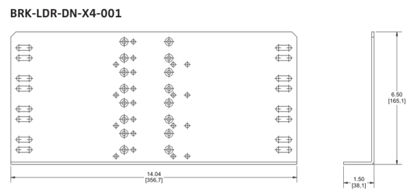 BRK-LDR-DN-X4FE-001 - Ladder Bracket for DN-x4 Tappers